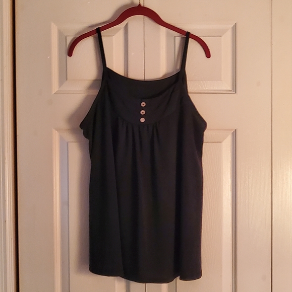 Tops | Womens Black Spaghetti Straps Top | Poshmark